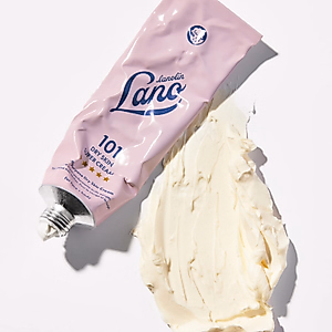 Lanolips 101 Dry Skin Super Cream - Body Cream & Face Moisturizer - Whipped Body Butter for Dry Skin - Triple Lanolin, Sweet Almond Oil, Shea Butter & Vitamin E Infused Body Care (2.02 oz)