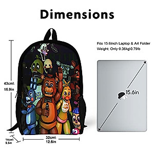 Solmlgo Teens Boys Game Backpack Lightweight School Backpack Durable Students School Bookbag Casual Daypack for Travel