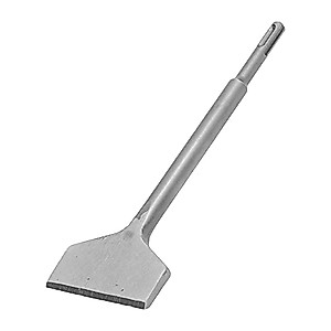SDS Plus Chisel, Wide Tile Thinset Chisel Air Hammer Bits Wall Floor Scraper Round Shank Demolition Hammer Demolition Hammer 3in X 10in