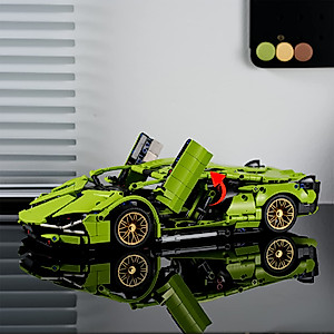 CHUANGPIN Speed Cars Building Kit Compatible with Lego Set for Adutls,Technic Champions Car Building Model Set,1:14 Cars for Boys 8-14 Years(1280pcs)