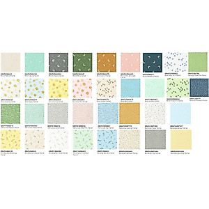 Robert Kaufman Over The Moon Flannel Suns, Fabric by The Yard (Duckling)