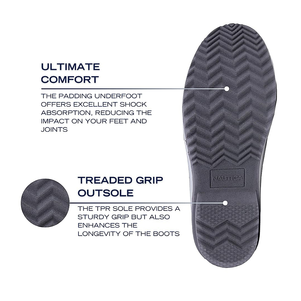 NAUTICA Women's Lace-Up Winter Snow & Rain Boots - Water-Resistant Insulated Boots with Cozy Faux Fur Lining for Warmth and Comfort-Glenoak-Brown Size-10