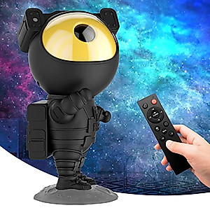 BestYiJo Astronaut Light Projector, Galaxy Projector Night Light 3D Nebula Decor lamp for Kids Room with Remote Control, 8 Color Modes Star Projector for Bedroom Ceiling Gaming Room Decor