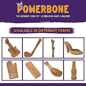Power Bone Pet Chew Toy for Dogs - Durable, Non Toxic & Pet Safe - Best for Aggressive Chewers, Long Lasting Dental Health, Dog Teeth Cleaning, Dog Life Stages - Antler 5.5''