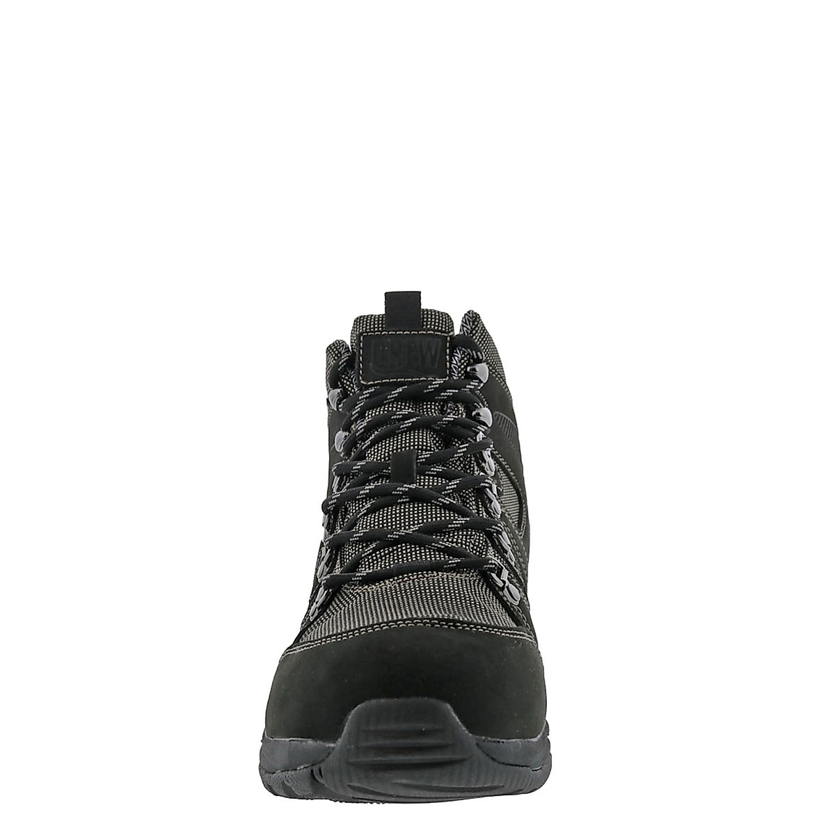 Drew Shoe Men's Trek waterproof and slip-resistant Extra-Depth Black Hiking Boot 11 6E US