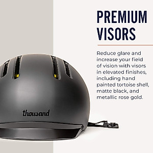 Thousand Adult Bike Helmet - Chapter Collection - Racer Black, Medium, MIPS