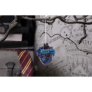 Nemesis Now Harry Potter Ravenclaw Crest Hanging Ornament, Blue, 8cm