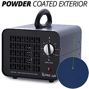 Alpine Air Ozone Generator 70, Watts 6000mg/h High Capacity Ozone Machine Industrial Grade Ozone Odor Eliminator for Cigarrete Smoke, Cooking Smoke and any Spaces such as Cars, Home, Rooms, Shops