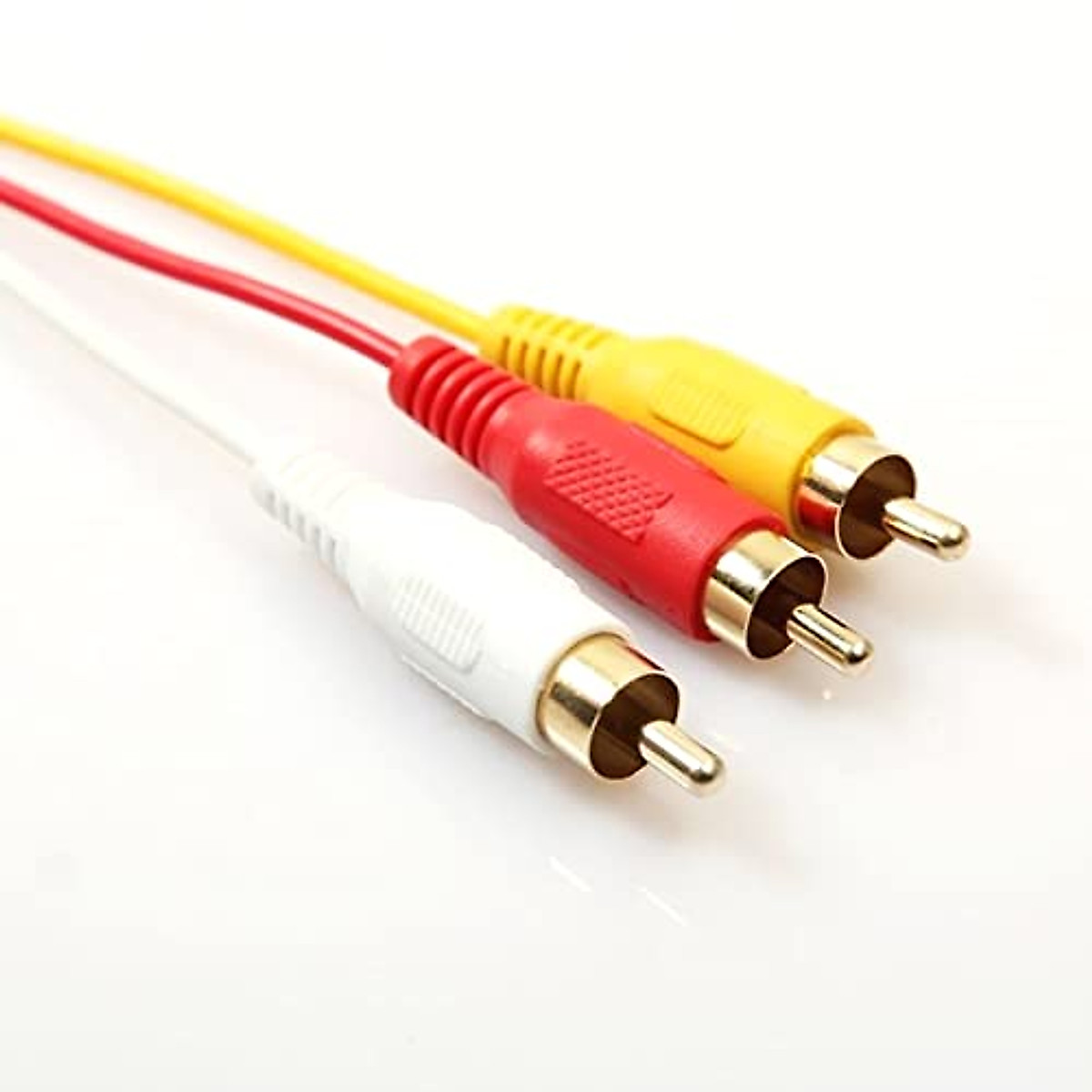 HDMI to RCA Cable 1080P 5ft HDMI Male to 3-RCA Video Audio AV Cable Connector Adapter One-Way Transmitter for TV HDTV DVD