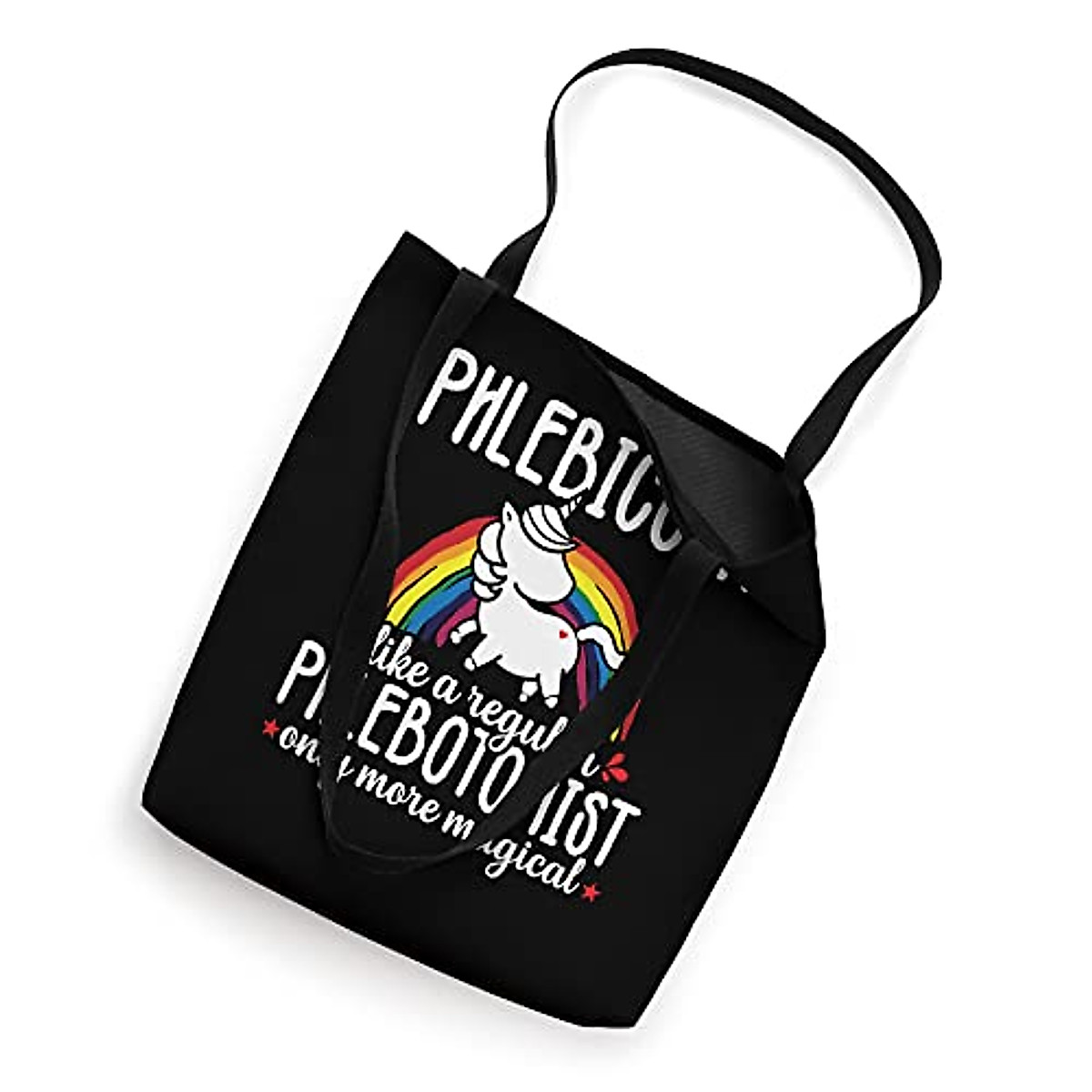 Funny Unicorn Phlebotomist Phlebotomy technician Nurse RN Tote Bag