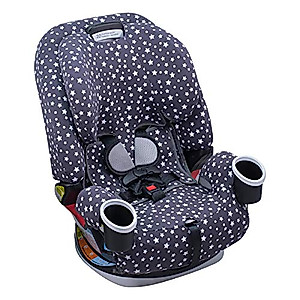 JYOKO Kids Cotton Cover Liner for car seat Compatible with Graco 4Ever DLX 4-in-1 (Winter Sky)