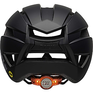 Bell Daily MIPS LED Adult Commuter Bike Helmet - Matte Black (2021), Universal Adult (53-60 cm)