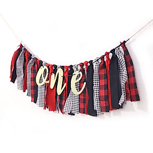 Lumberjack High Chair Banner 1st Birthday Boy - Lumberjack 1st/first Birthday Decorations,lumberjack 1st/first High Chair Banner,woodland Bear Banner,1st Birthday Lumberjack Bnner