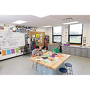 Tru-Ray® Heavyweight Construction Paper Pad, 5 Assorted Hot Colors, 9" x 12", 40 Sheets