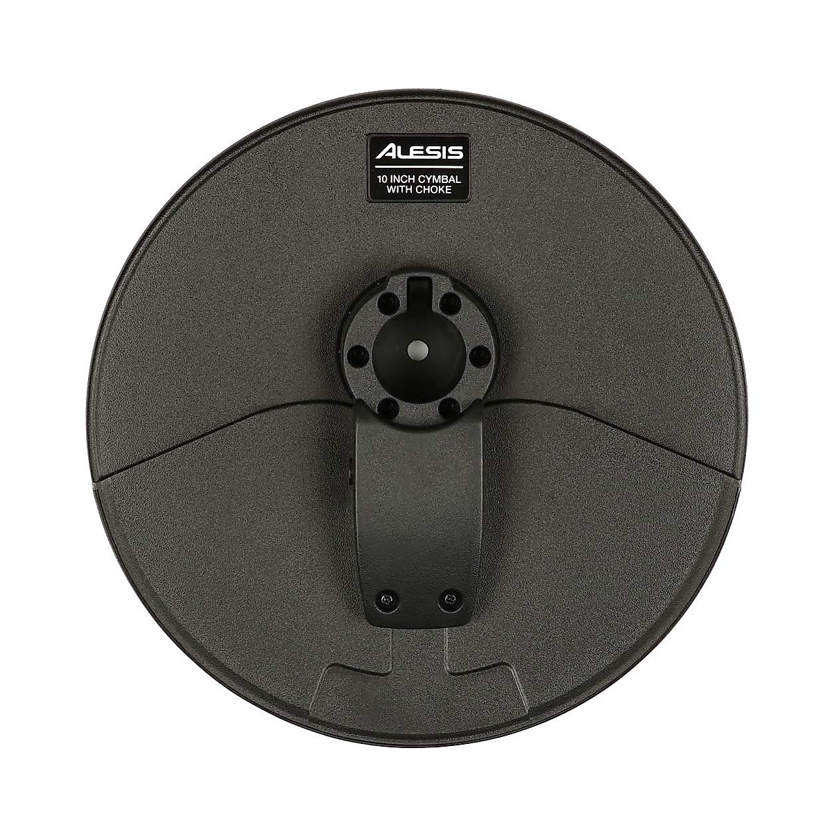 Alesis Surge/Command 10 Inch Cymbal with Choke, 21 Inch Cymbal Arm, Clamp and Silverline Audio 10ft Connection Cable Bundle