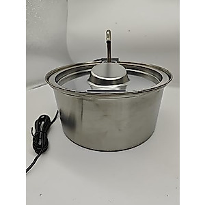 KOOGMOON Cat Water Fountain Stainless Steel, 108oz/3.2L Automatic Cat Fountain, Multi-Filtration, Easy to Clean, Ultra Silent Dog Water Dispenser for Cats, Dogs and Other Pets