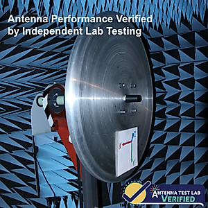Proxicast Vandal Resistant 2x2 MIMO Low Profile 4G/5G Omni-Directional Screw Mount Antenna - 10 ft Coax Leads - for Cisco, Cradlepoint, Digi, Pepwave, Sierra Wireless and Others (ANT-121-M22)