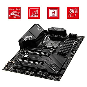 MSI MPG X570S Edge MAX WiFi Gaming Motherboard (ATX, AMD, Socket AM4. DDR4, PCIe 4, CFX, M.2 Slots, Wi-Fi 6E)