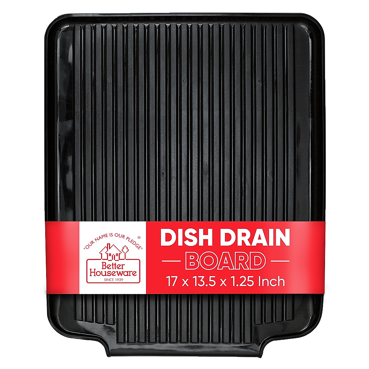 Better Houseware 1482/E Junior Drain Board, Black