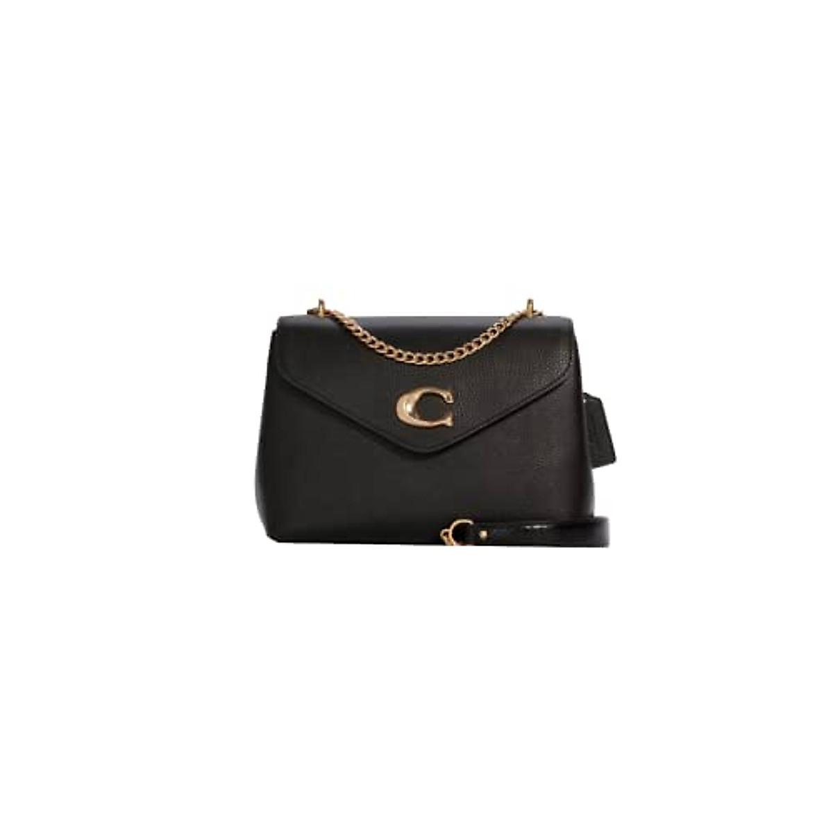 COACH Womens Tammie Shoulder Bag In Leather (IM/Black)