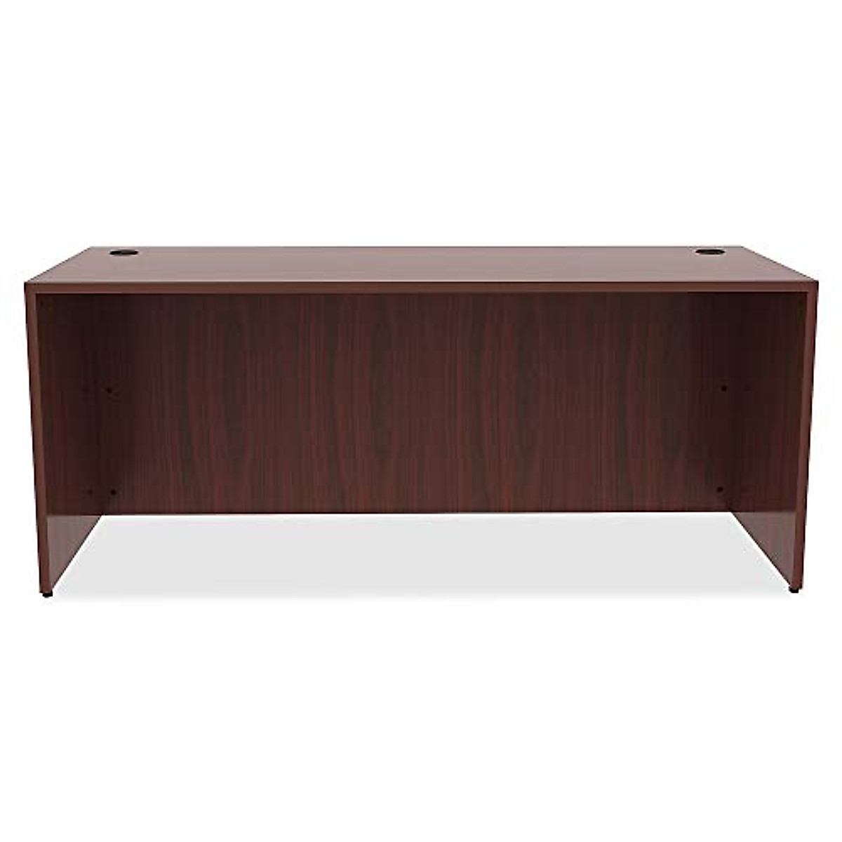 Lorell Essentials Desk, Mahogany