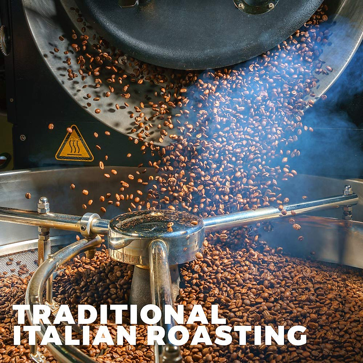 MUST, 100 Coffee Capsules in 100% Recyclable Aluminum, Ristretto Blend Intensity 7/8, 10 Packs of 10 Capsules, Compatible with Nespresso Machine, Made in Italy