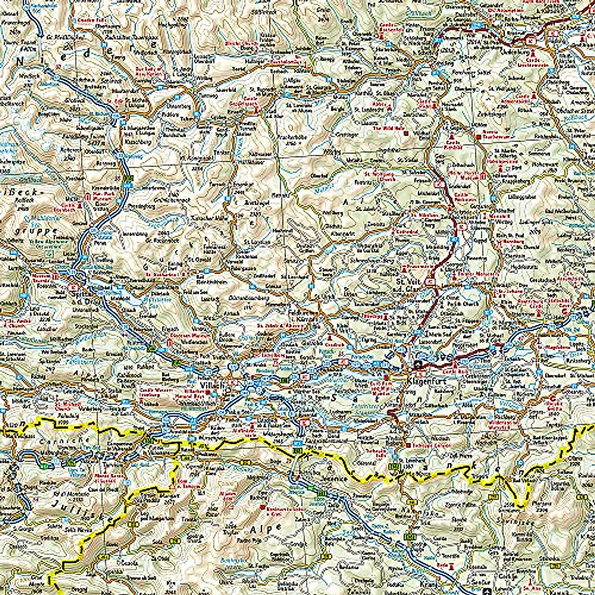 Alps Map (National Geographic Adventure Map, 3321)