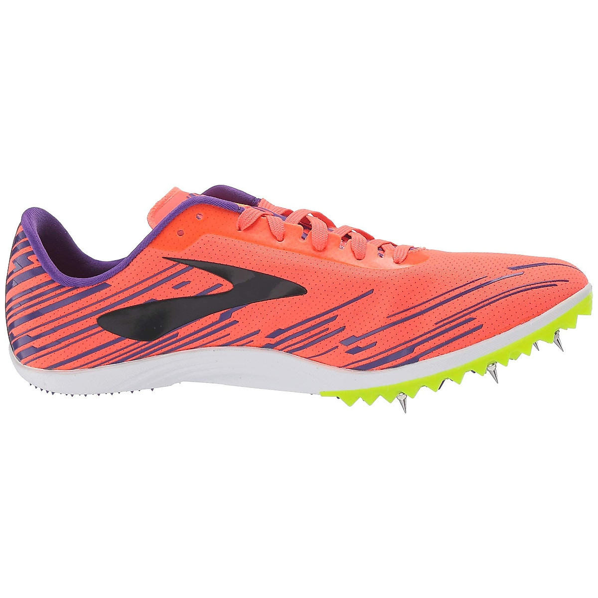 Brooks Mach 18 Fiery Coral/Electric Purple/Black 10.5 B (M)