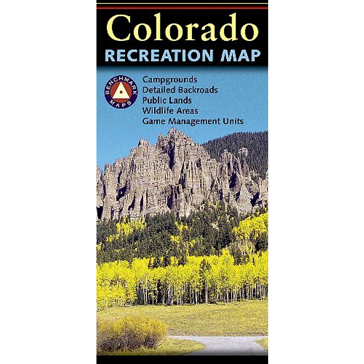 Colorado Recreation Map (Benchmark Maps)
