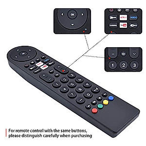 New Black RCA Replaces Remote Control for RCA Smart LED LCD TV Applicable to WX15163 WX15244 WX15284 SLD32A30RQ SLD32A45RQ SLD40A45RQ SLD40HG45RQ SLD50A45RQ SLD55A55RQ