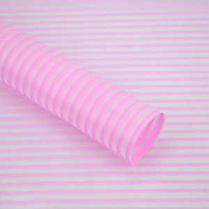 BBJ WRAPS Striped Flower Packaging Paper Waterproof Flower Wrapping Paper Floral Bouquet Gift Packaging Supplies 20 Counts (Black)