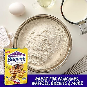 Betty Crocker Bisquick Pancake & Baking Mix, Gluten Free, 16 oz. (Pack of 6)