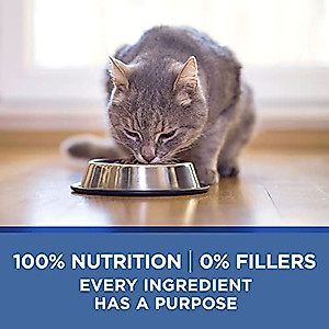 Purina ONE Grain Free, Natural Senior Pate Wet Cat Food, Vibrant Maturity 7+ Chicken & Ocean Whitefish Recipe - (Pack of 12) 3 oz. Pull-Top Cans