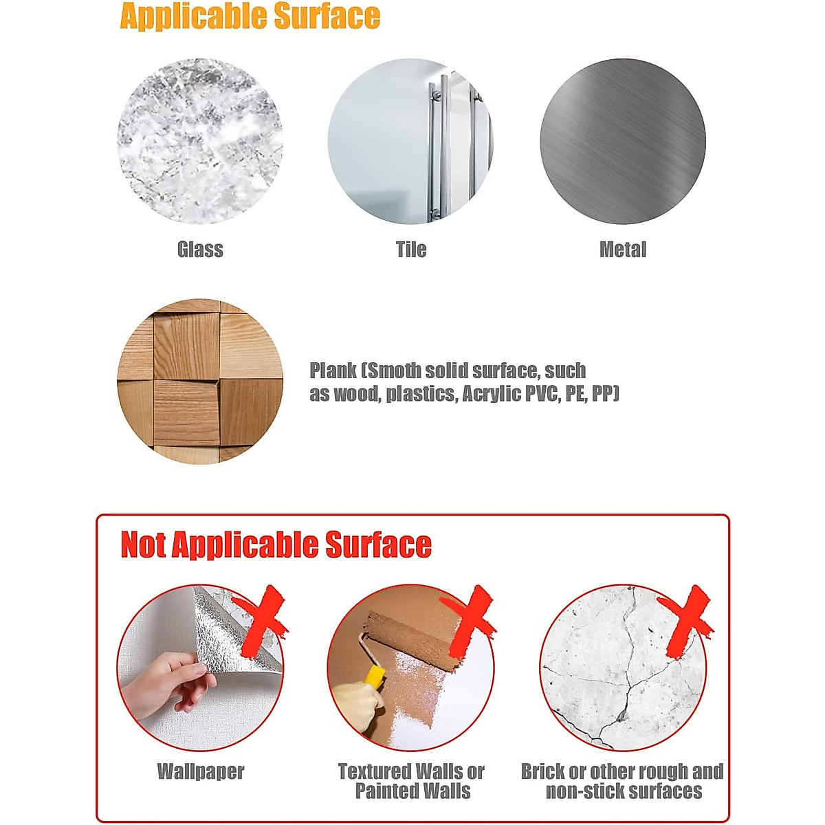 Uten Adhesive Hooks for Hanging 10 Pack, Heavy Duty Wall Hooks 11 lbs, Self Adhesive Waterproof Sticky Robe Towel Transparent Hooks for Home, Bathroom, Kitchen, Outdoor