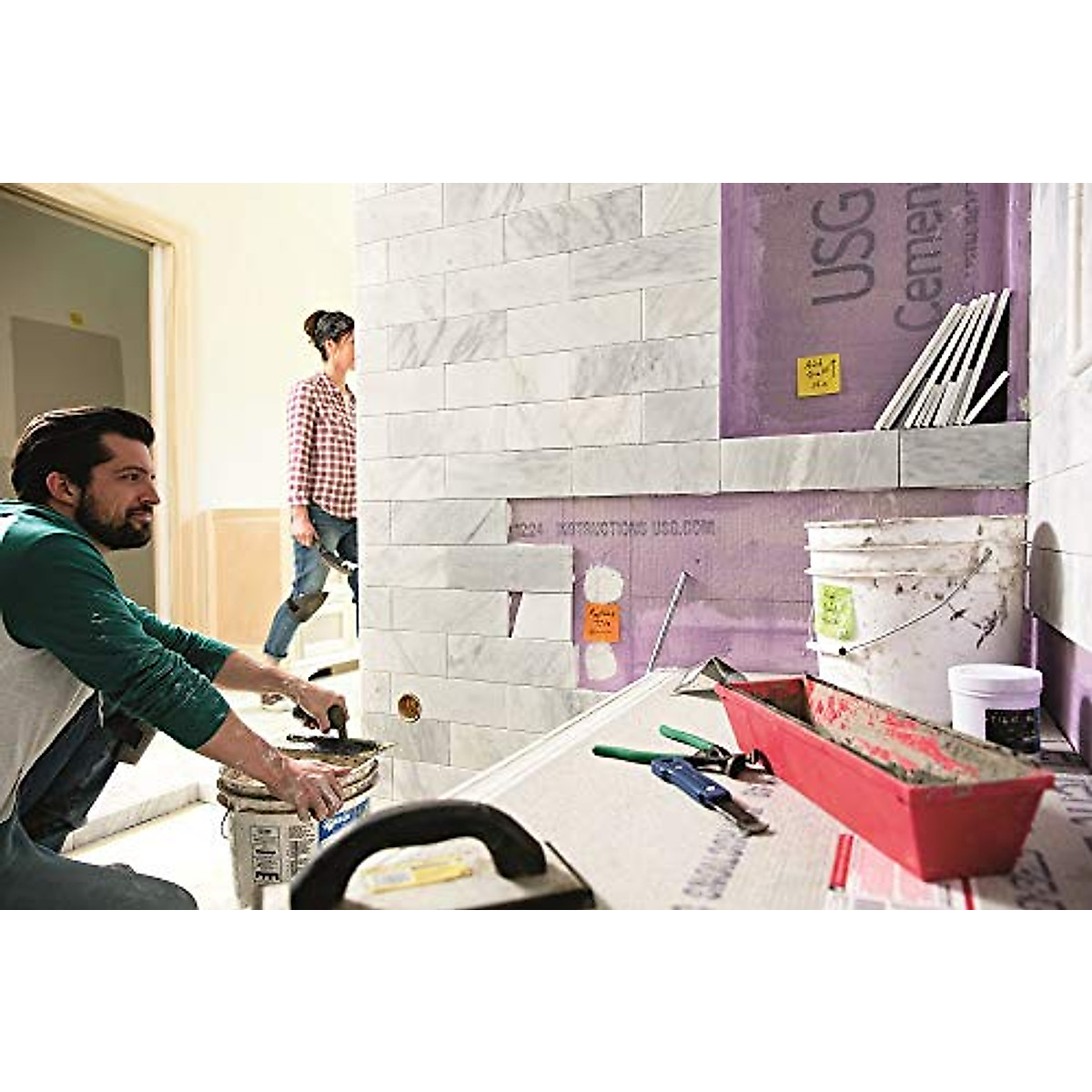 Post-it Extreme Notes EXT33M-12-FRGE, Assorted Colours, 76 mm x 76 mm, 45 Sheets