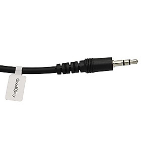 GoodQbuy USB Programming Cable for Icom Radios IC-F3 IC-F3S IC-F3GS IC-F3GT IC-F4 IC-F4S IC-F21 IC-F26 1-pin