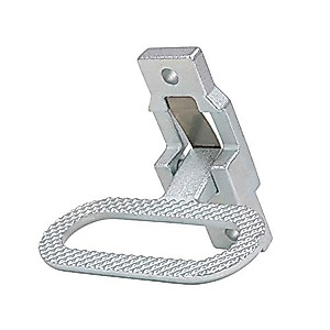 Mytee Products Galvanized Steel Trailer Folding Step - 4 Pack | 4.3" (W) x 3" (D) Fold Down Utility Bed Body Step Safety Folding Grab/Step Flip Up Folding RV Camper Trailer RV Bus