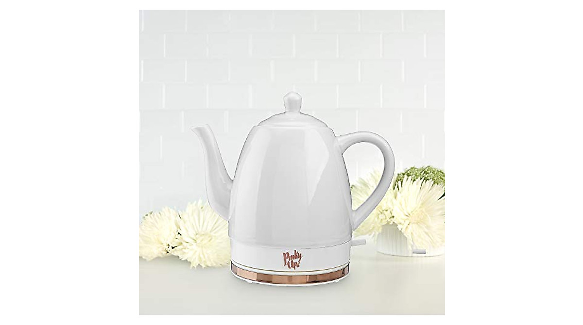 Fast Boiling Pink Up Noelle Electric Tea Kettle