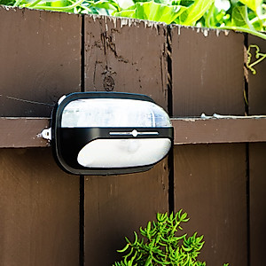 Solar Wall Light, Solar-Powered Motion Security Light, 25w,Provides Security for Your Garage, Driveway, Garden, and The Whole Property,SOLTECH