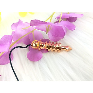 Jet 4 Isis Copper With chord Metal Pendulum Divine Healing Dowsing Spiritual Answer Meditation Cleansing