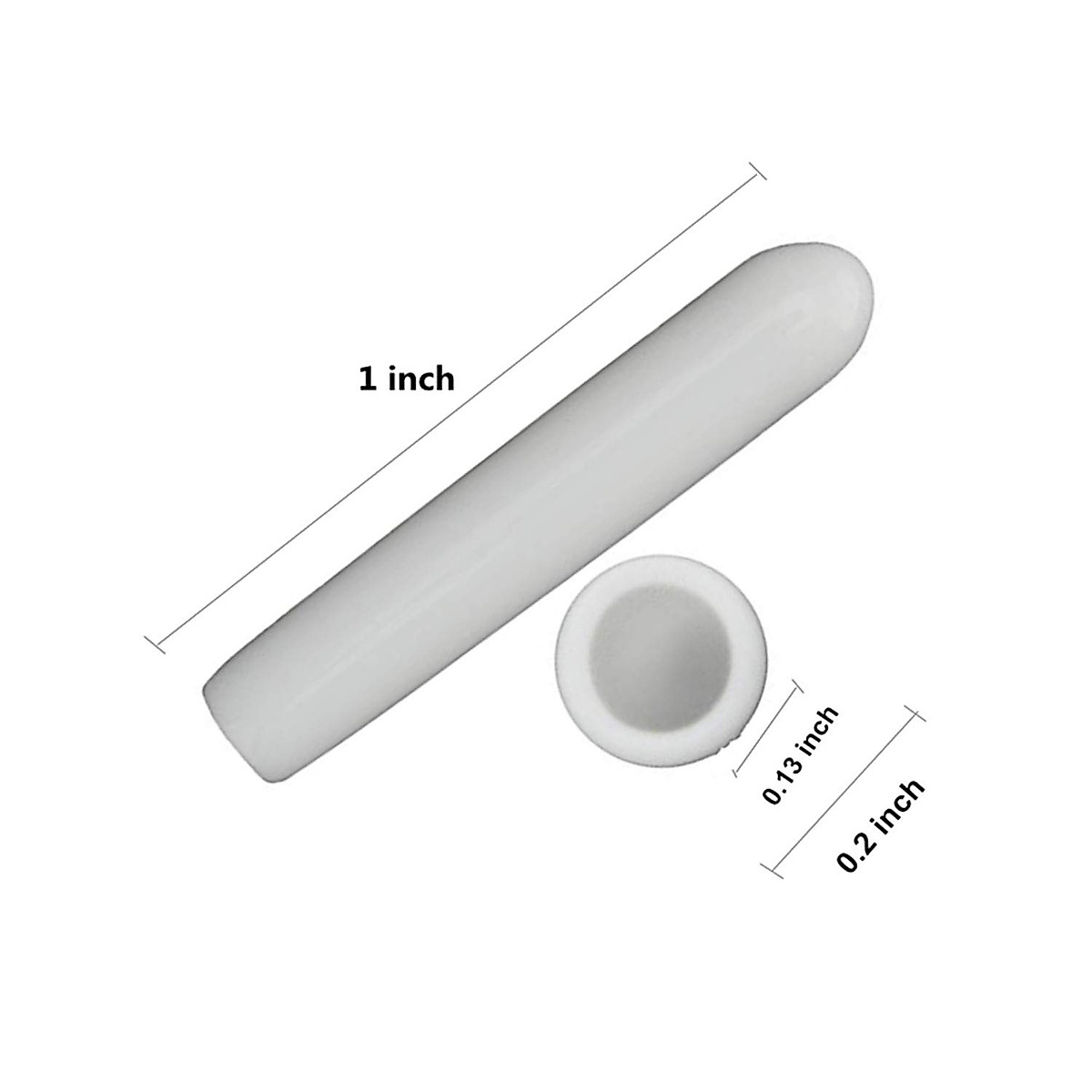 JinYu 20 Set Stemware Saver Stemware Holder Dishwasher Wine Glass Protector Dishwasher Attachment 28cm 24cm 21cm 17cm 11.5cm, Universal Dishwasher Rack Tine Repair End Cover Caps (11.5cm)