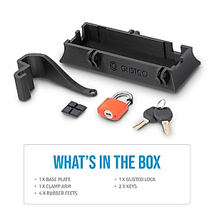 Glistco Dock N' Lock Compatible with The Original Nintendo Switch and Switch V2