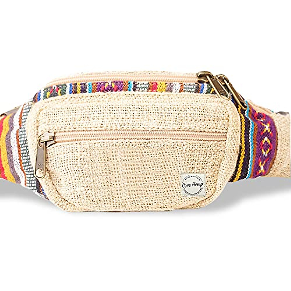 Core Hemp Fanny Pack Waist Hip Bag Handmade From Pure Hemp