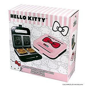 Uncanny Brands Hello Kitty Grilled Cheese Maker- Panini Press and Compact Indoor Grill
