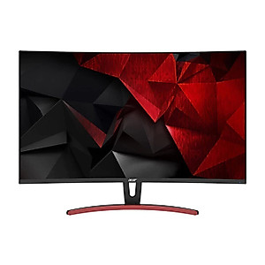 Acer ED323QUR Abidpx 31.5 Inches WQHD (2560 x 1440) Curved 1800R VA Gaming Monitor with AMD Radeon FREESYNC Technology - 4ms; 144Hz Refresh Rate; Display/HDMI & DVI Port, Black