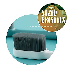 Ebris Saber Series Extra Soft Toothbrushes for Adults (3 Pack) | Soft Bristle Toothbrush, Over 10,000 Nano Sized Charcoal Bristles, Perfect Brush for Teeth Cleaning, Extra Gum Care & Enamel Protection