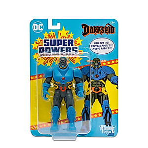 McFarlane Toys, DC Multiverse, 5-inch Super Powers Darkseid Action Figure with 5 Points of articulations, Collectible Retro 1980’s Line – Ages 12+ One Size