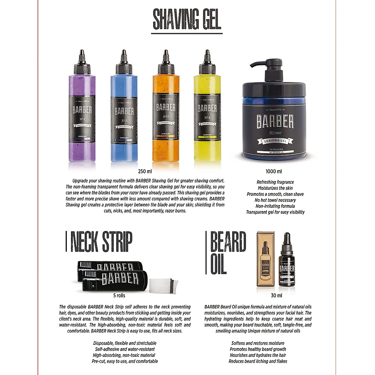 Marmara Barber Cologne - Best Choice of Modern Barbers and Traditional Shaving Fans (No 5 Pine Green, 250ml x 1 Bottle)