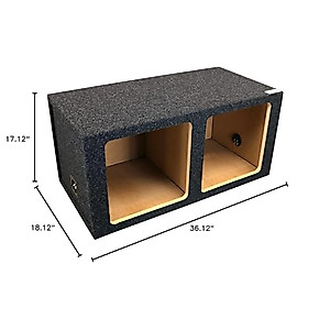 Bbox Dual Sealed 15 Inch Subwoofer Enclosure Engineered for Kicker Solo-Baric Model L5 & L7 Subwoofers - Car Subwoofer Boxes & Enclosures & Subwoofer Box Improves Audio Quality, Sound & Bass