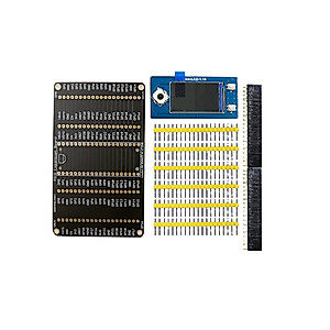 Treedix Compatible with Raspberry Pi Pico GPIO Expander External Expansion Board with 1.14inch Pi Pico LCD Screen Three Sets of 2x20 Male Header for Connecting More Expansion Modules